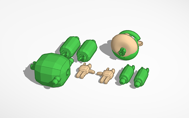 3D design Ug Figure Printable - Tinkercad