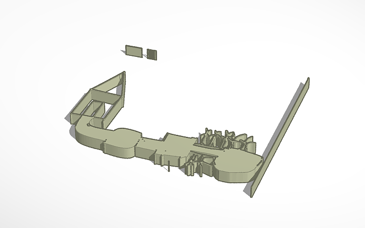 3D design falaj model - Tinkercad