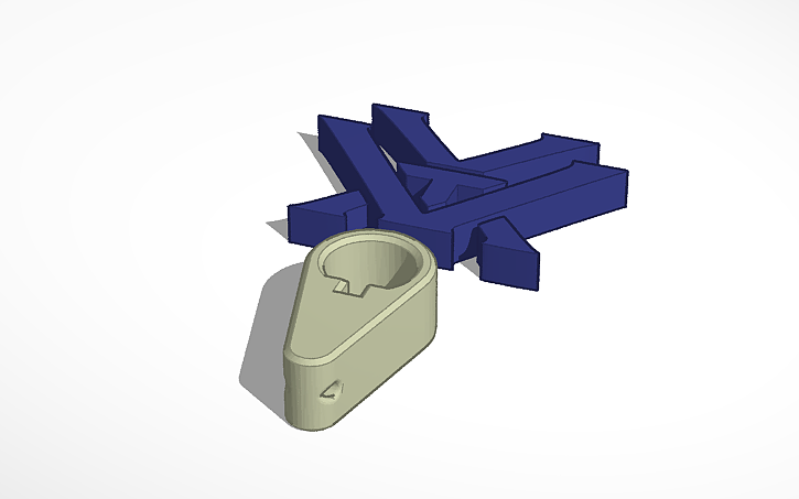 3D design vortex vudoo tool - Tinkercad