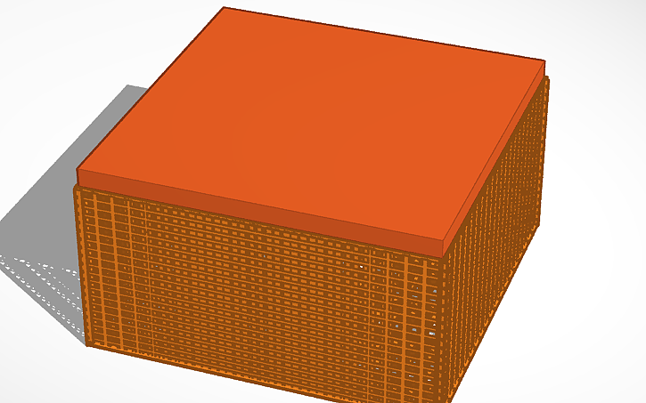 3D design Cage - Tinkercad