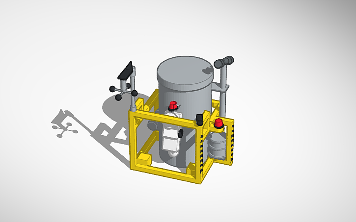 3D design Tornado probe - Tinkercad