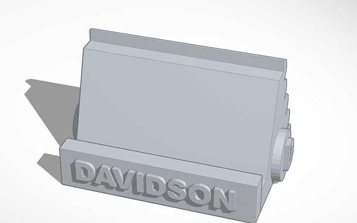3D design ipad stand steps - Davidson - Tinkercad