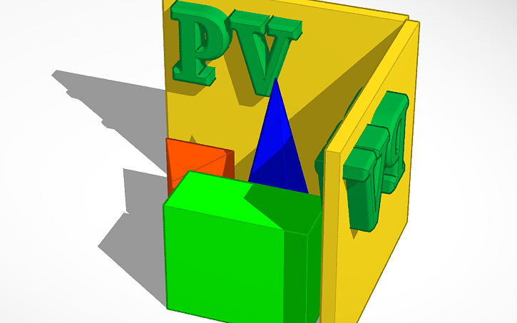 3D design P.O. PIRAMIDE BASE QUADR., PRISMA BASE TRIANG ...