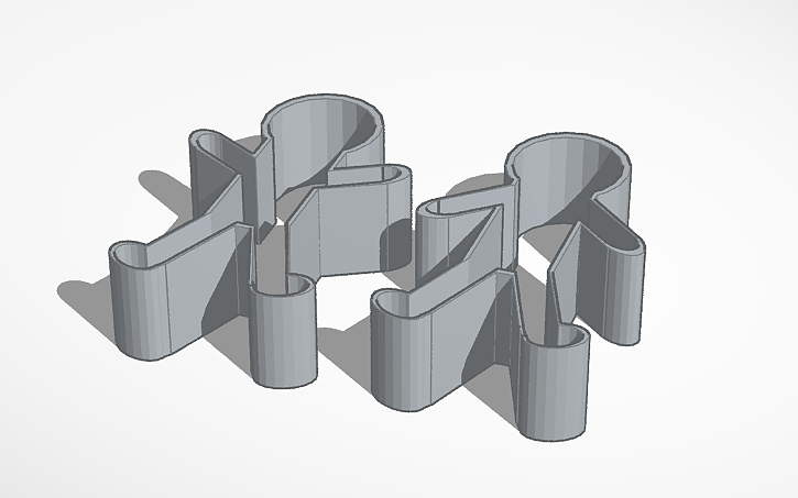 3D design Cookie cutters - 3D PRINT - Tinkercad