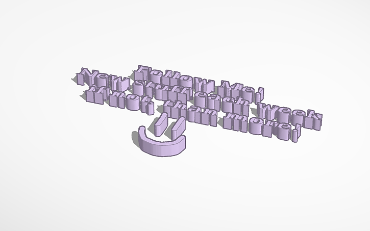 3D design KiwiKitty IRL But in Gacha Life (GL) - Tinkercad
