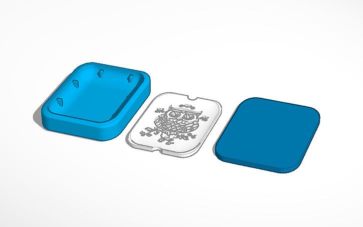 3D design Soap Dish - Tinkercad