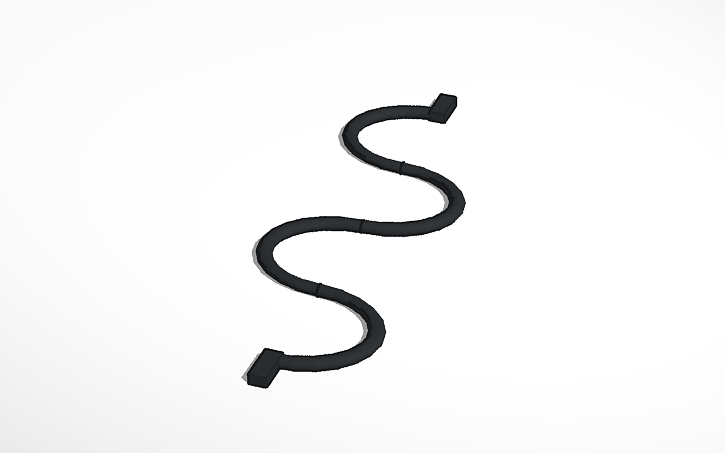 3D design Squiggly - Tinkercad