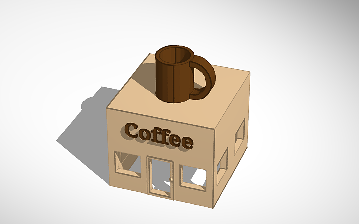 3D design Cafe - Tinkercad