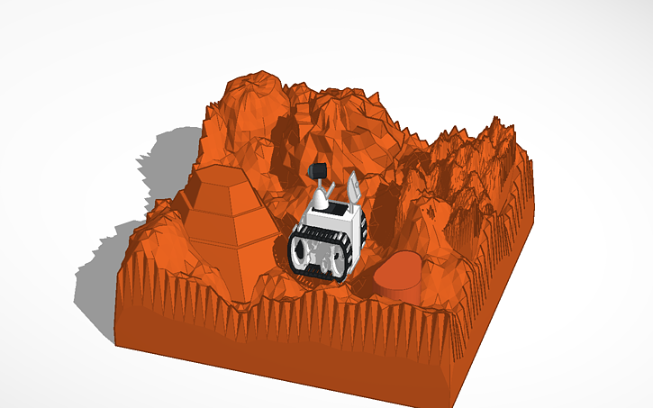 3D design Mars - Tinkercad