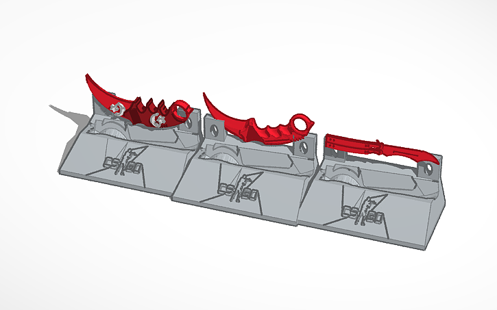 3D design cs go - Tinkercad