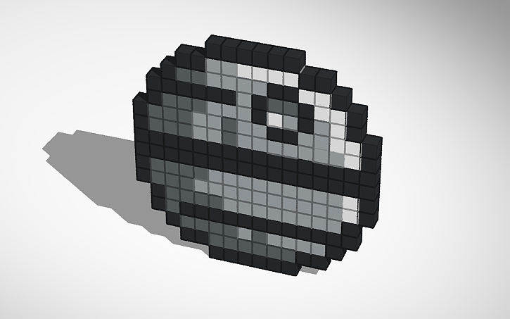 3D design DEATH STAR - Tinkercad