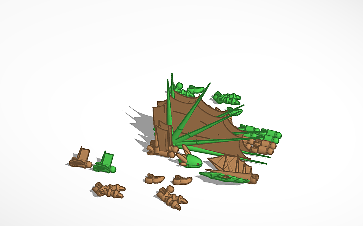 3D design Nature fury - Tinkercad
