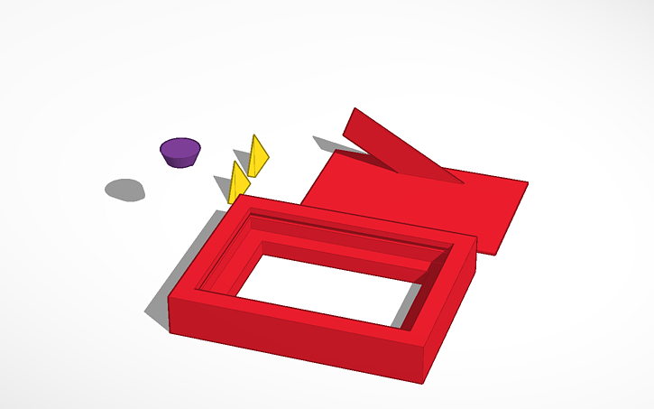 3D design Picture Frame 1 - Tinkercad