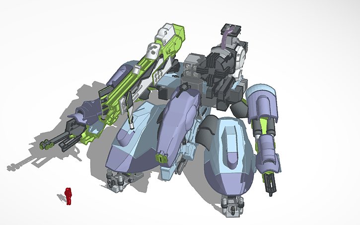 3D design Metal Gear Chaioth Ha Qadesh - Tinkercad