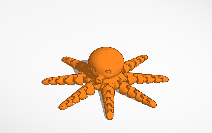 3D design Octopus - Tinkercad