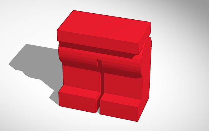3D design #LEGO Feet - Tinkercad