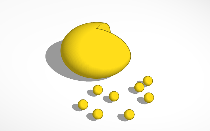 3D design Anthony.c-pacman - Tinkercad