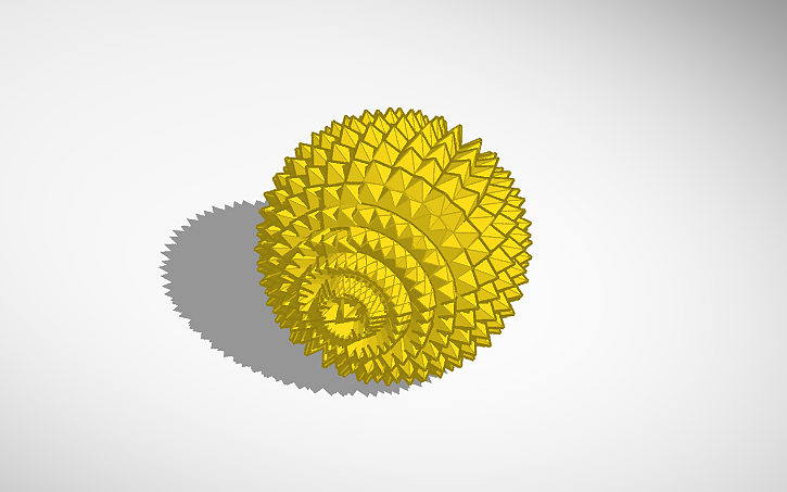 3D design Spiked ball - Tinkercad
