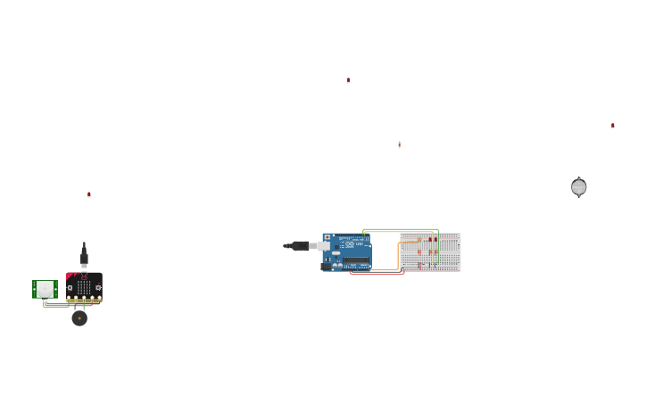Circuit design แบบทดสอบครั้งที่ 1 ข้อที่ 2 วชิรวิทย์ 23 - Tinkercad