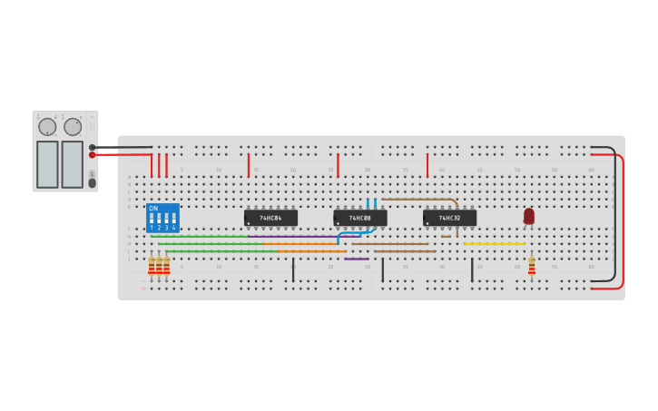 Circuit design Práctica 6 - Tinkercad
