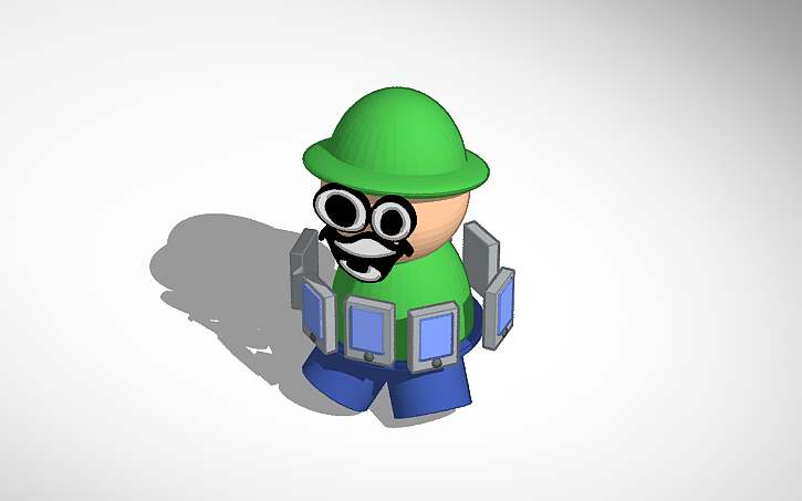 3D design IMPROVED BANDU - Tinkercad