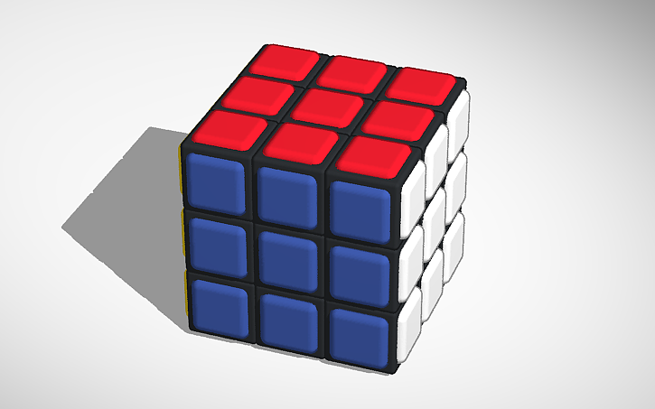 3D design Magic Cube - Tinkercad