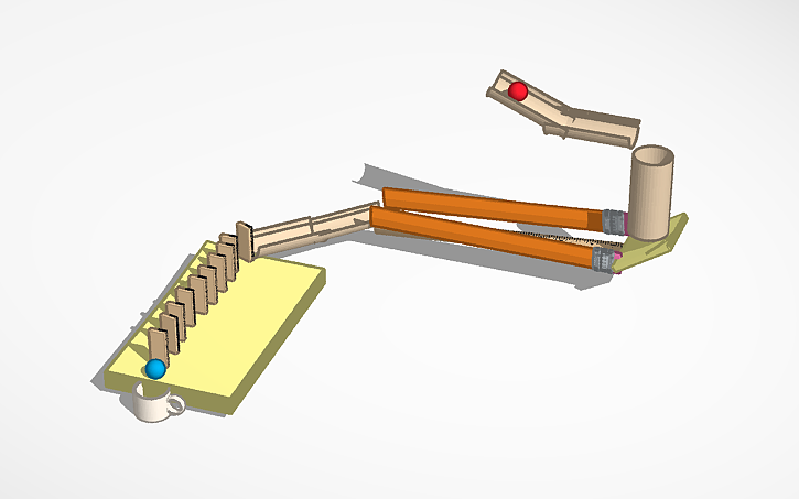 3D design My first entry to the Rube Goldberg Challenge - Tinkercad