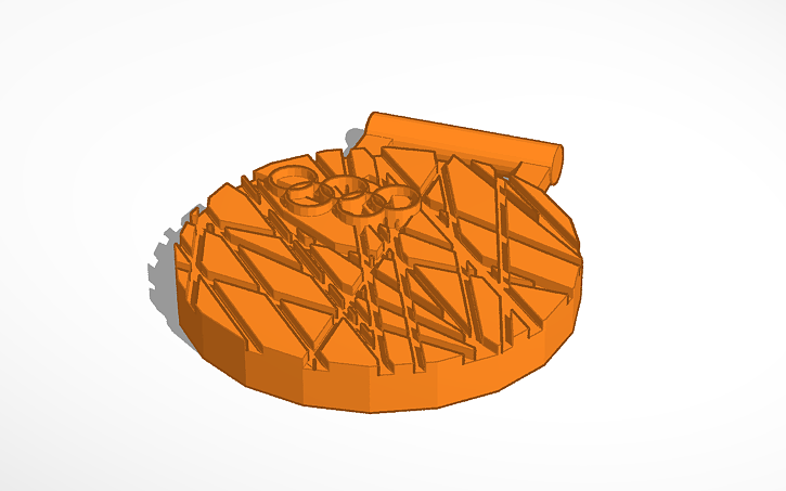 3D design medal - Tinkercad