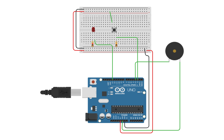 Circuit design Fridge Circuit - Tinkercad