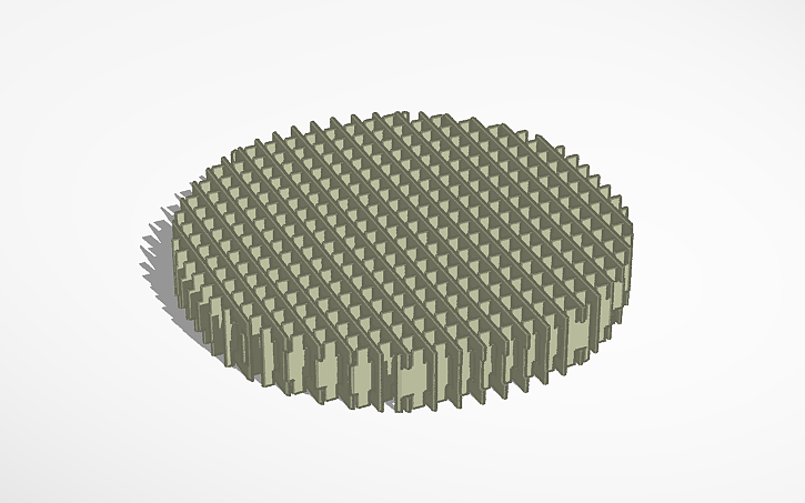 3D design flexi fidget - Tinkercad