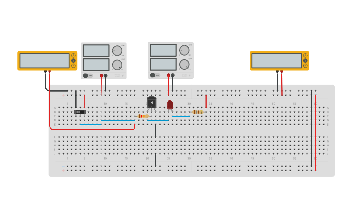 Circuit design Transistor come interruttore. Samuele Argirò. - Tinkercad