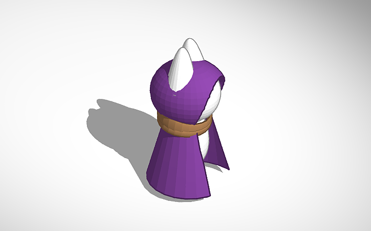 3D design cloak - Tinkercad