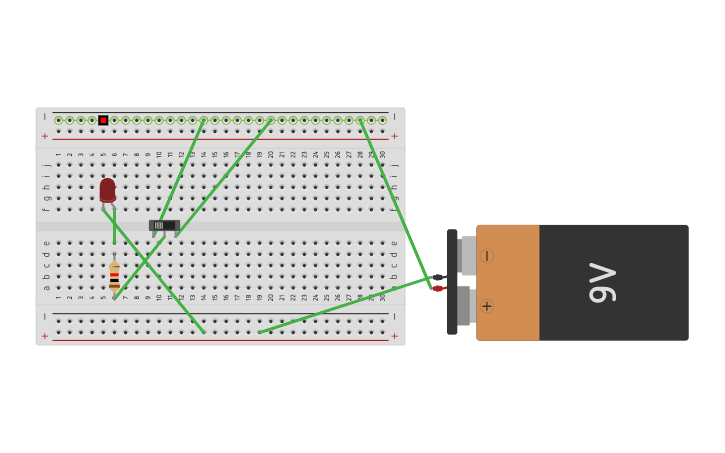Circuit Design Breadboard Tinkercad