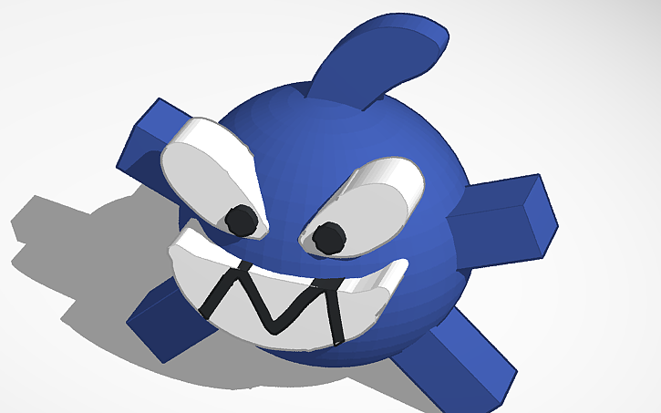3D design Cut the rope boo - Tinkercad