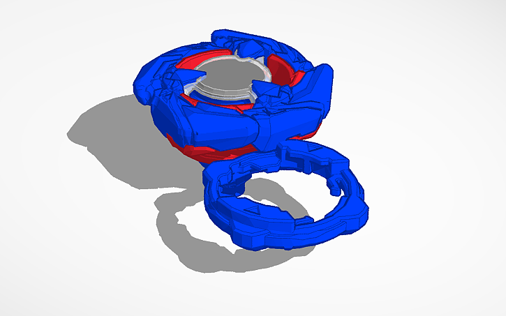 3D design Cobalt Drake Beyblade X - Tinkercad
