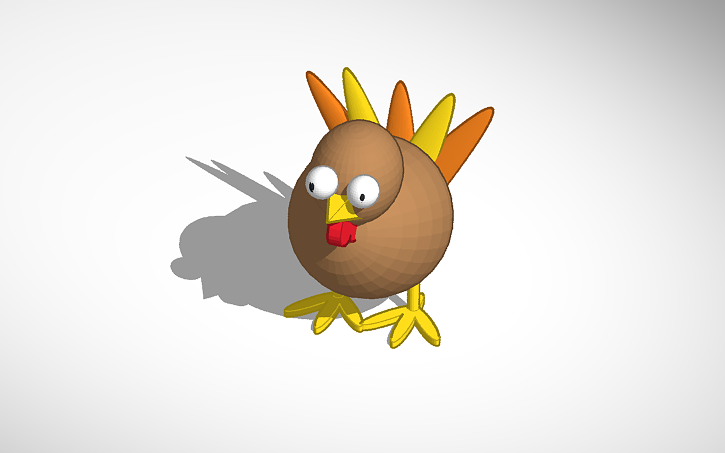 3D design Fall inspired - Tinkercad