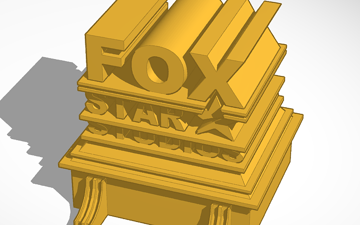 3D design Fox Star Studios - Tinkercad