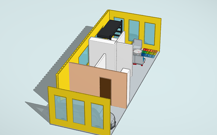 3D design Copy of Interior Design Challenge - Tinkercad