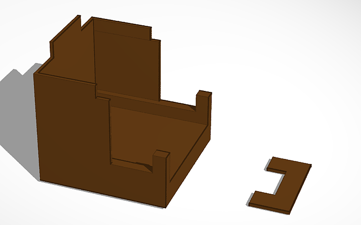 3D design Minecraft Steve Hair Pieces - Tinkercad