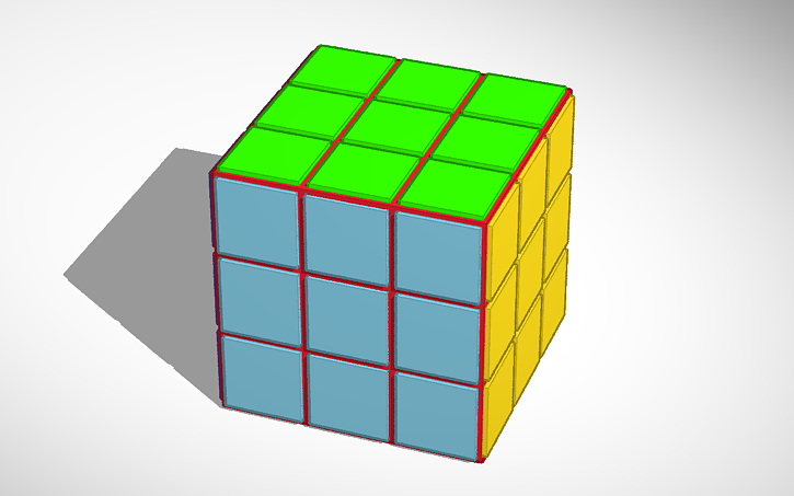 3D design cube - Tinkercad