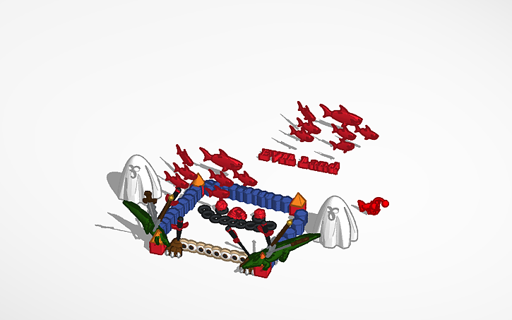 3D design Evil Land - Tinkercad