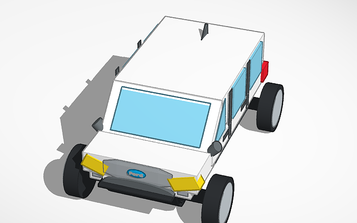 3D design Ford Explorer - Tinkercad