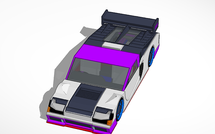 3D design APEX Phantom Fox Touge - Tinkercad