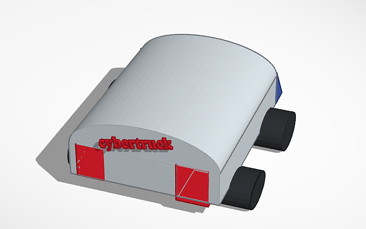 3D design Copy of cybertruck - Tinkercad
