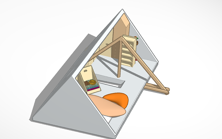 3D design Attic draft - Tinkercad