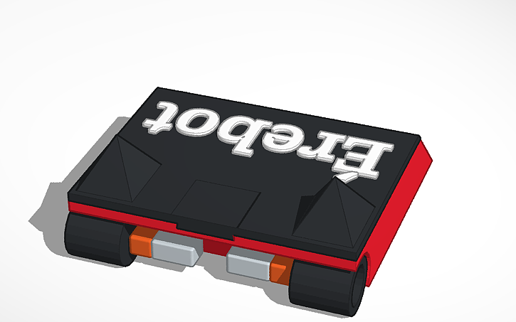3D design Mini-Sumo - Tinkercad