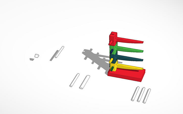 3D design Handy Dandy Eyeglass Organizer - Tinkercad
