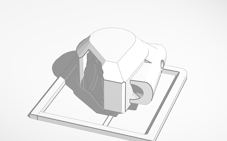 3D design Sentinel13 V1 Custom Dummy13 Head - Tinkercad