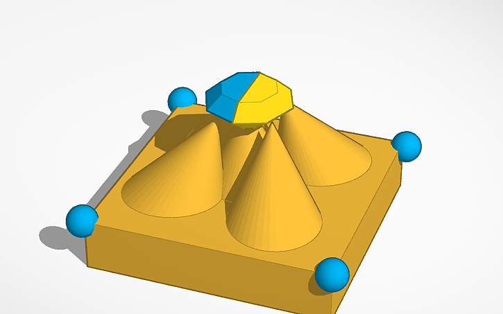 3D design The Gem of The Alliance - Tinkercad