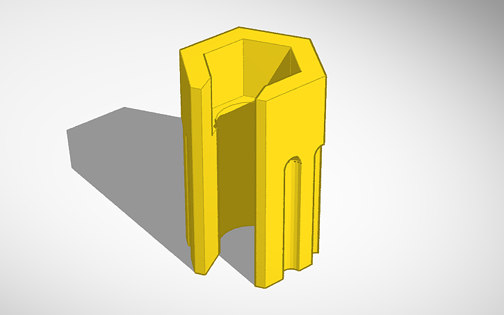 3D design SMA wrench - Tinkercad